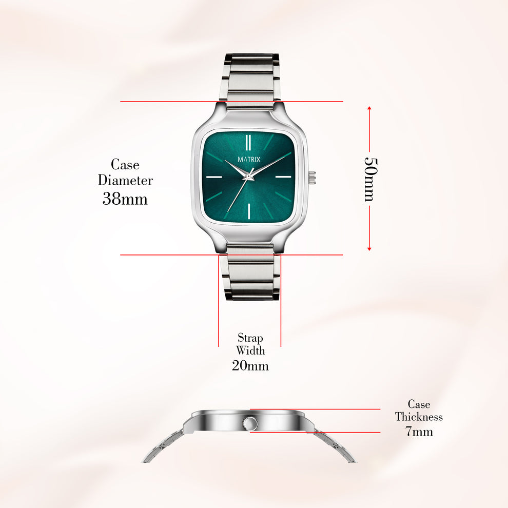 Matrix Shabby Stainless Steel Strap Analog Watch for Men – Matrix Timepiece