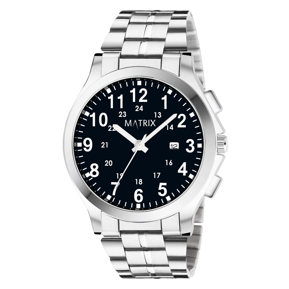 Matrix Classic Date Edition With Stainless Steel Strap Analog Watch fo ...
