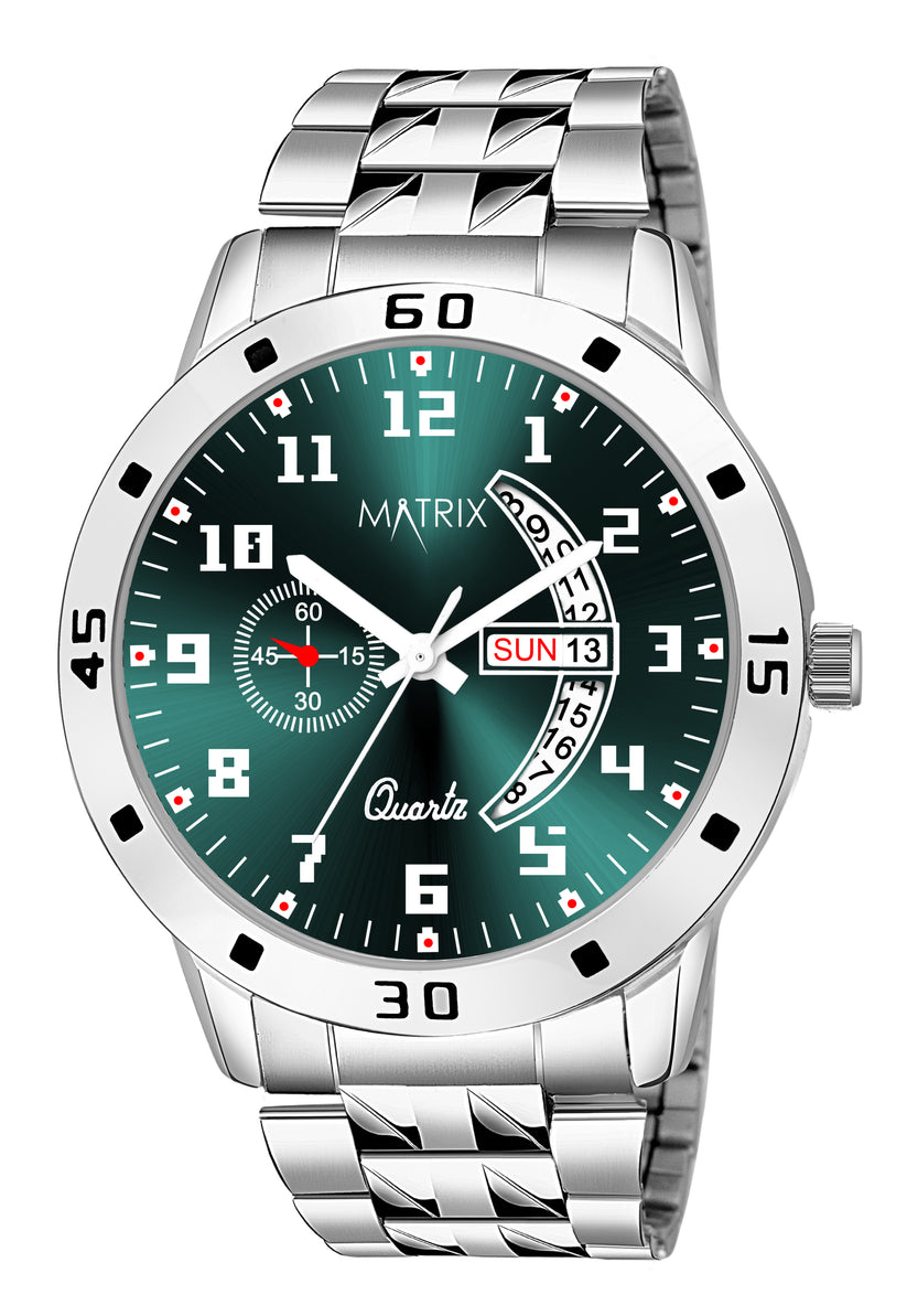 Matrix Classic Stainless Steel Analog Watch For Men – Matrix Timepiece